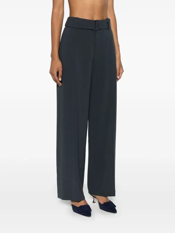 Vince Belted Wide-leg Trousers