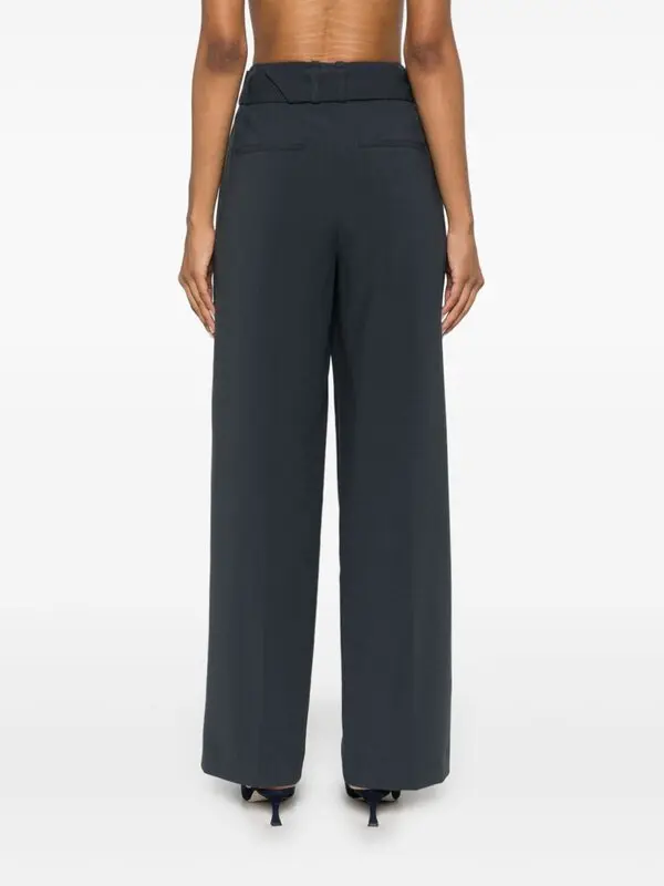 Vince Belted Wide-leg Trousers