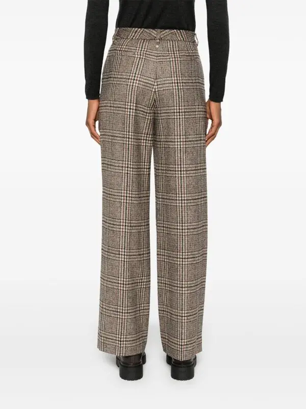 Lorena Antoniazzi Checked Trousers