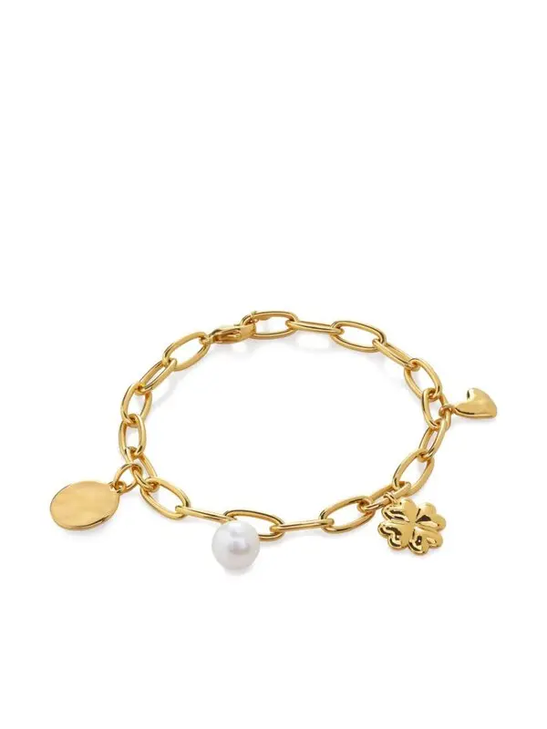 Monica Vinader Lucky Charm Bracelet - Gold
