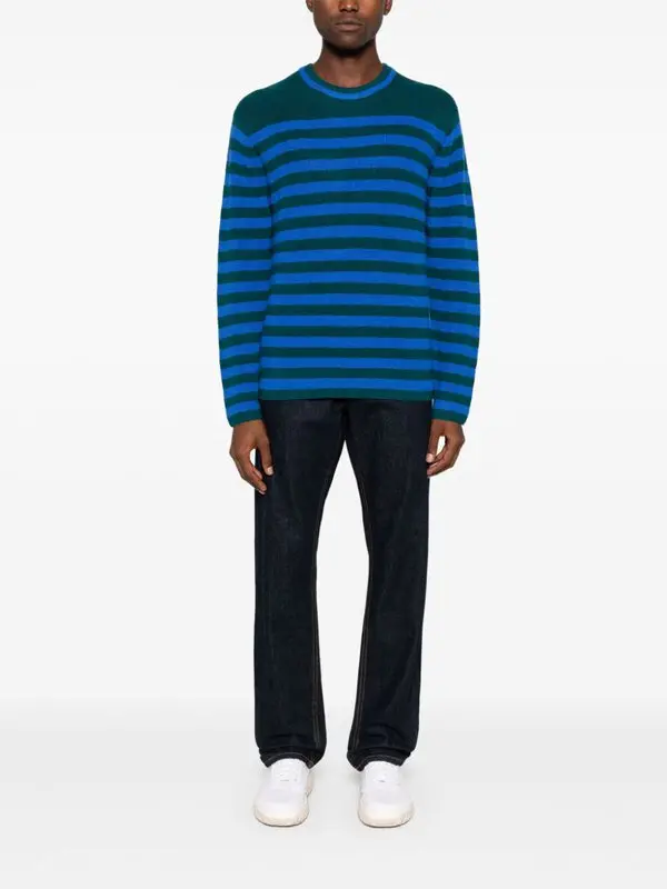 Paul Smith Striped Sweater - Green