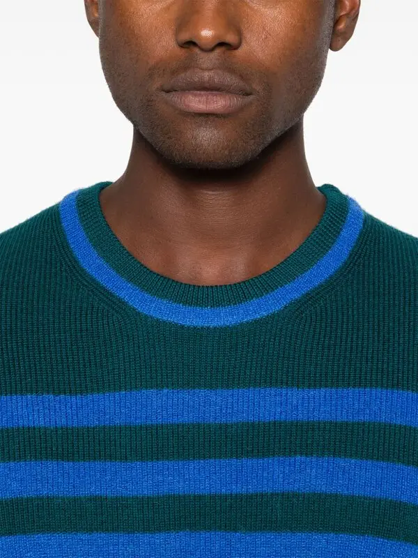 Paul Smith Striped Sweater - Green