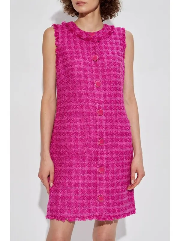 kate spade pink tweed dress Cadillac Tweed Dress