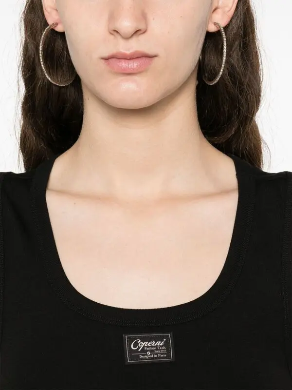 Coperni Open-back Tank Top - Black