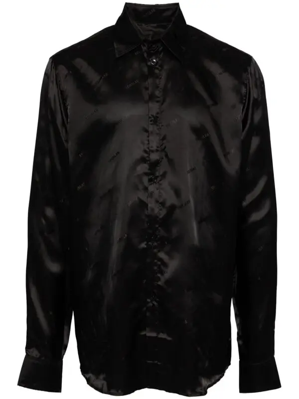EGONLAB Logo-print Long-sleeved Shirt