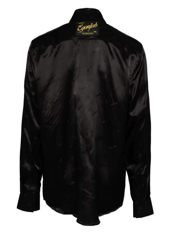 EGONLAB Logo-print Long-sleeved Shirt