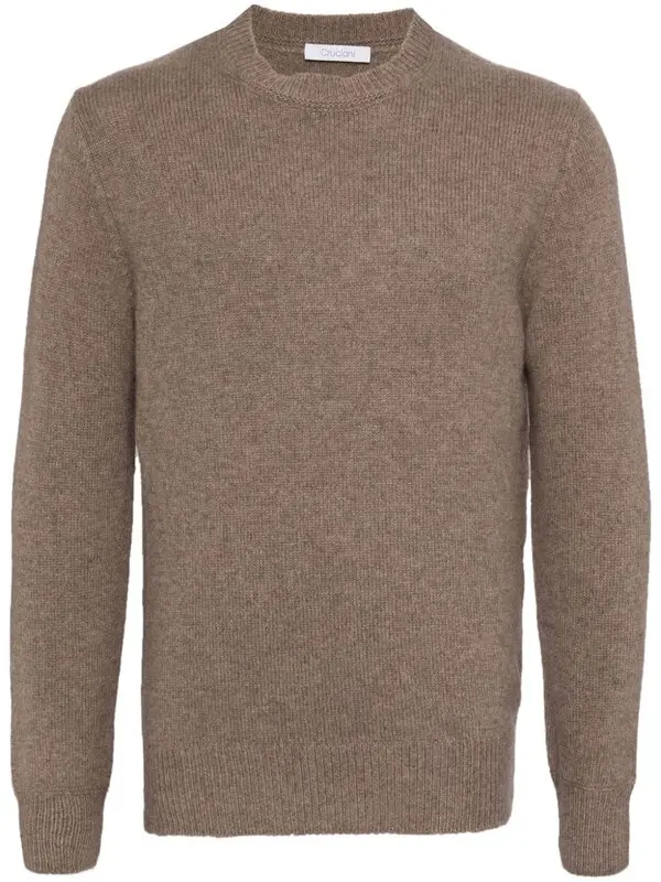 CRUCIANI Crew-neck Jumper - Neutrals