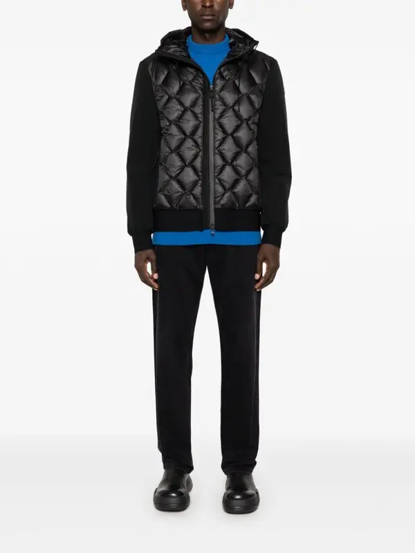 Peuterey Padded-panel Hooded Jacket - Black