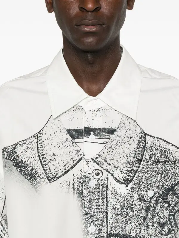 FENG CHEN WANG Trompe L'oeil-print Shirt
