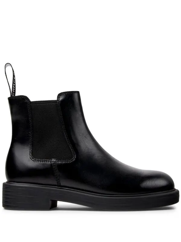 Camper Dean Leather Boots - Black