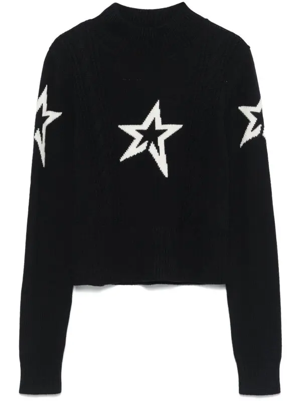 Perfect Moment Cable Sweater - Blue