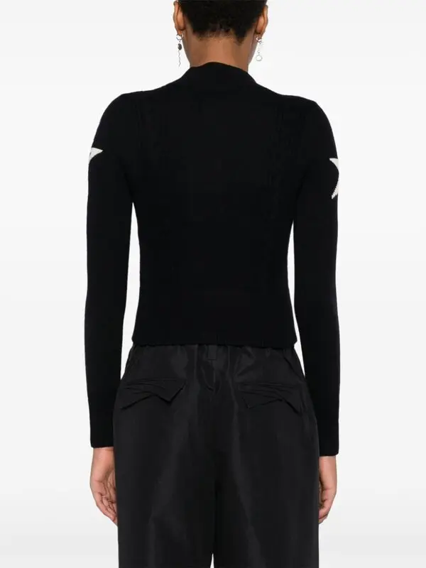 Perfect Moment Cable Sweater - Blue