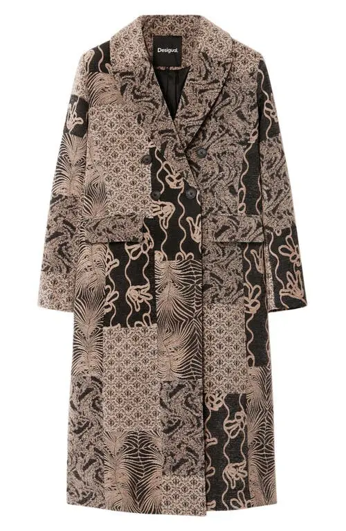 Desigual Niza Patchwork Coat