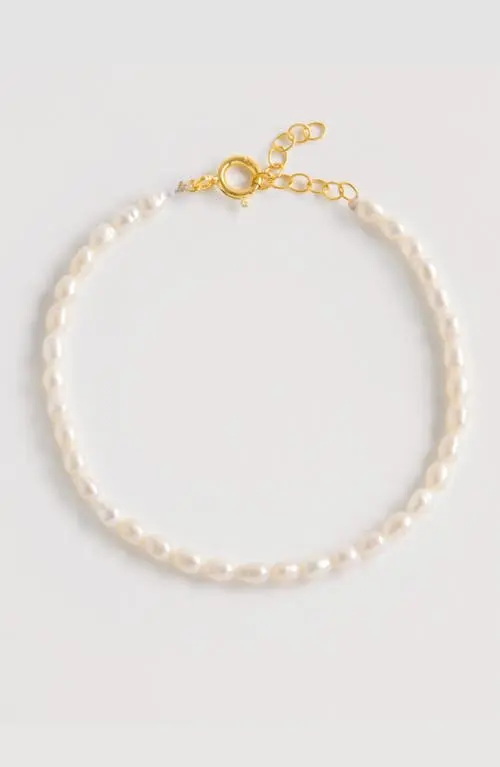 FREYA ROSE Rice Pearl Bracelet