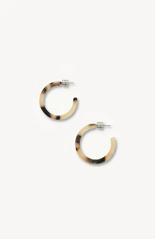 MACHETE Maachete Mini Hoop Earrings - Blonde Tortoise