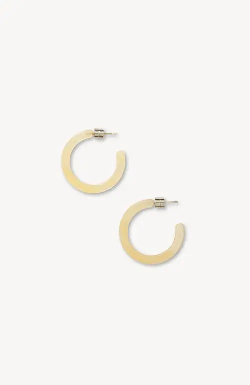 MACHETE Maachete Mini Hoop Earrings - Citrine