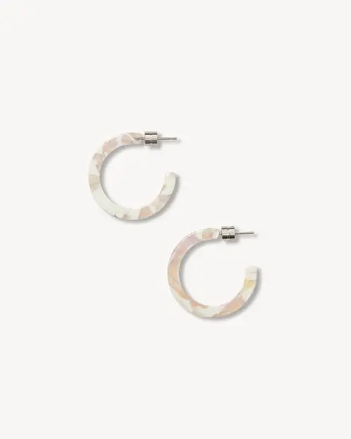 MACHETE Maachete Mini Hoop Earrings - Sandswept
