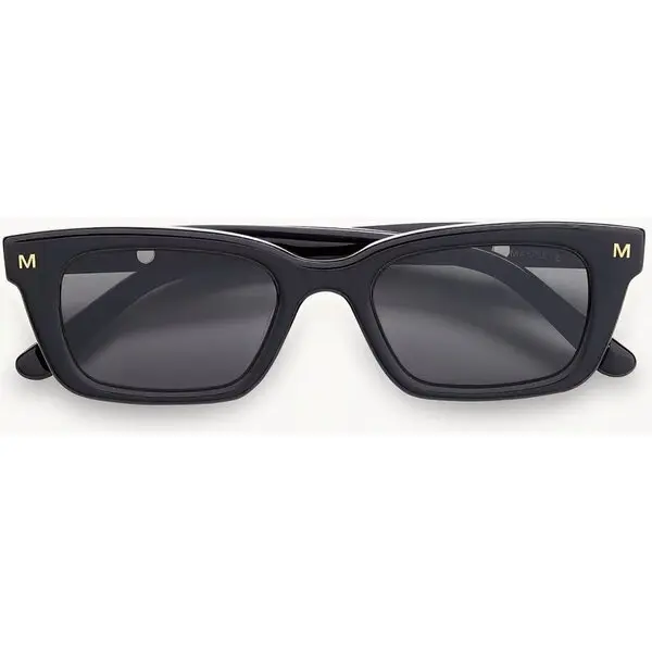 MACHETE Rectangle Sunglasses - Black