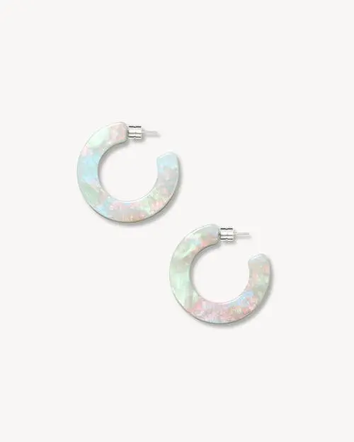 MACHETE Kate Hoop Earrings - Astral Mint