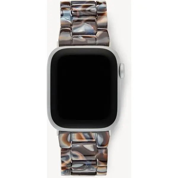MACHETE Apple Watch Band - Blue Horn - Silver