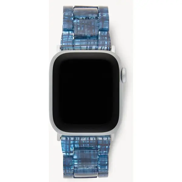 MACHETE Apple Watch Band - Chambray - Silver