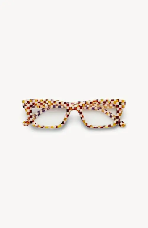 MACHETE Ruby Optical Blue Light Eyeglasses - Tortoise Checker