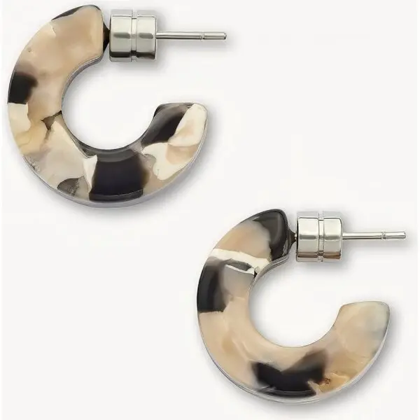 MACHETE Muse Hoop Earrings - Abalone