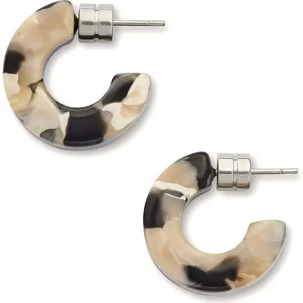 MACHETE Muse Hoop Earrings - Abalone