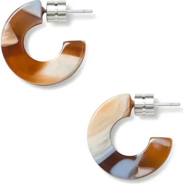 MACHETE Muse Hoop Earrings - Blue Roma