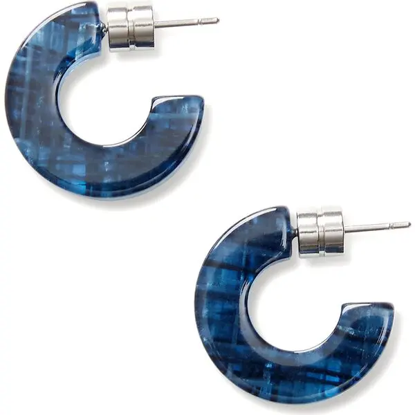 MACHETE Muse Hoop Earrings - Chambray