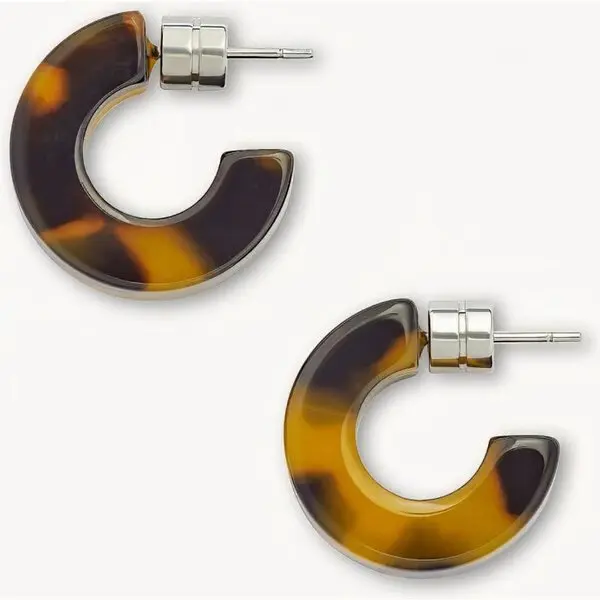 MACHETE Muse Hoop Earrings - Classic Tortoise