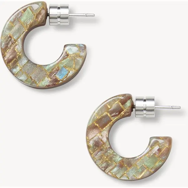 MACHETE Muse Hoop Earrings - Gem Checker