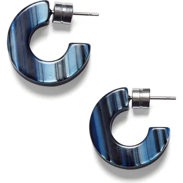 MACHETE Muse Hoop Earrings - Indigo