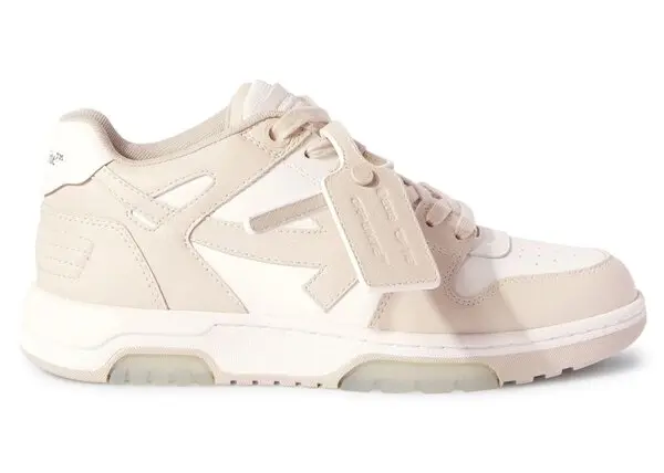 Off-White Out Of Office Low-top Sneakers - White/beige