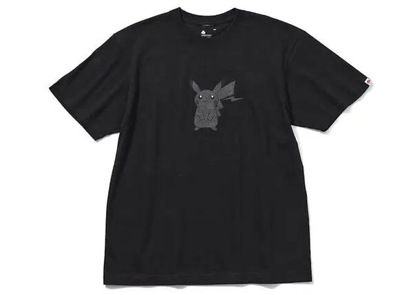 FRAGMENT X Pokemon Thunderbolt Project Pikachu Front Print Tee Shirt