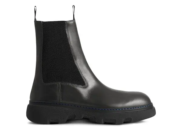 Burberry Creeper Chelsea Boot - Black