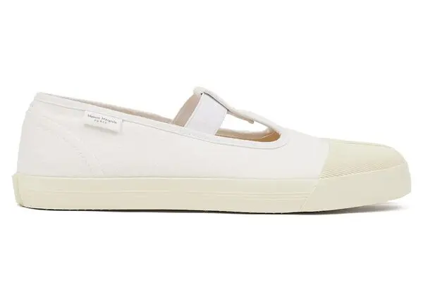 MAISON MARGIELA Tabi On The Deck Mary Jane - White