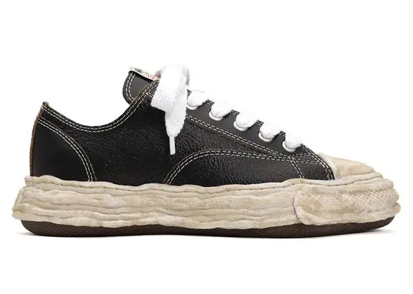 Mihara Yasuhiro Peterson Og Sole Low Sneakers - Black/white