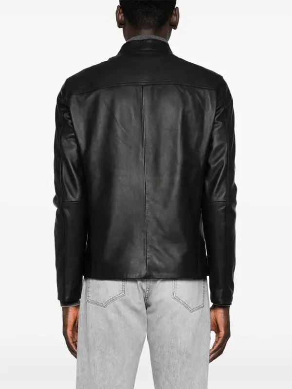 Michael Kors Lambskin Biker Jacket