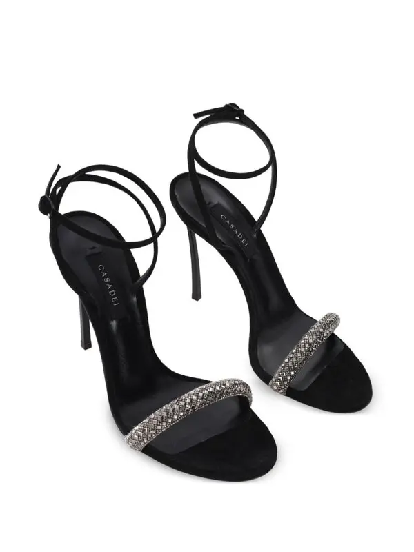 Casadei 100mm Blade Stratosphere Sandals - Silver