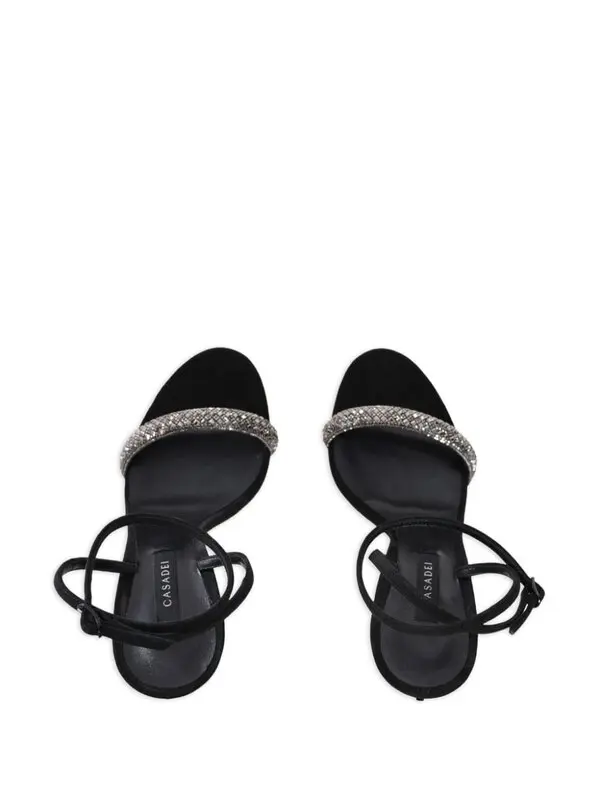 Casadei 100mm Blade Stratosphere Sandals - Silver