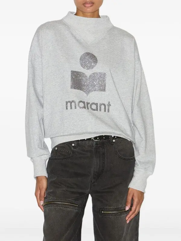 MARANT ETOILE Moby Sweatshirt - Grey