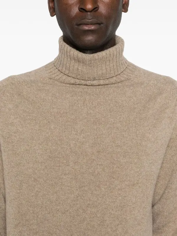 Sunspel Lambswool Turtleneck Sweater