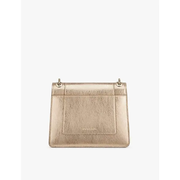 BVLGARI Serpenti Forever Small Shoulder Bag - Light Gold
