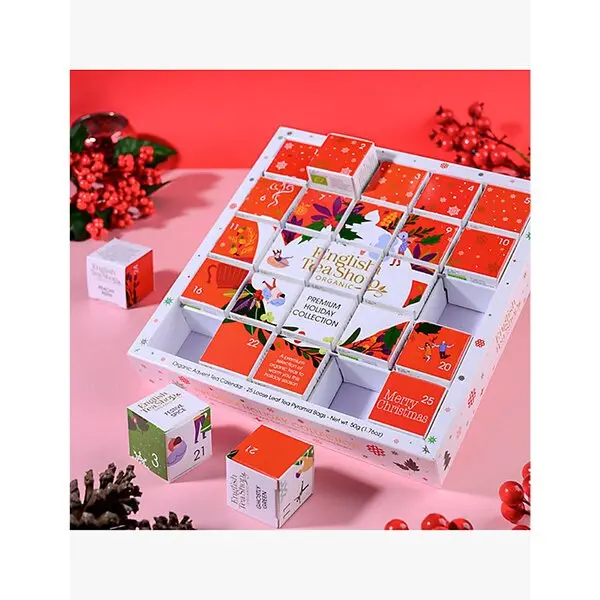 ENGLISH TEA SHOP Premium Holiday Collection Advent Calendar 50g