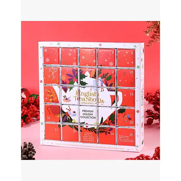 ENGLISH TEA SHOP Premium Holiday Collection Advent Calendar 50g