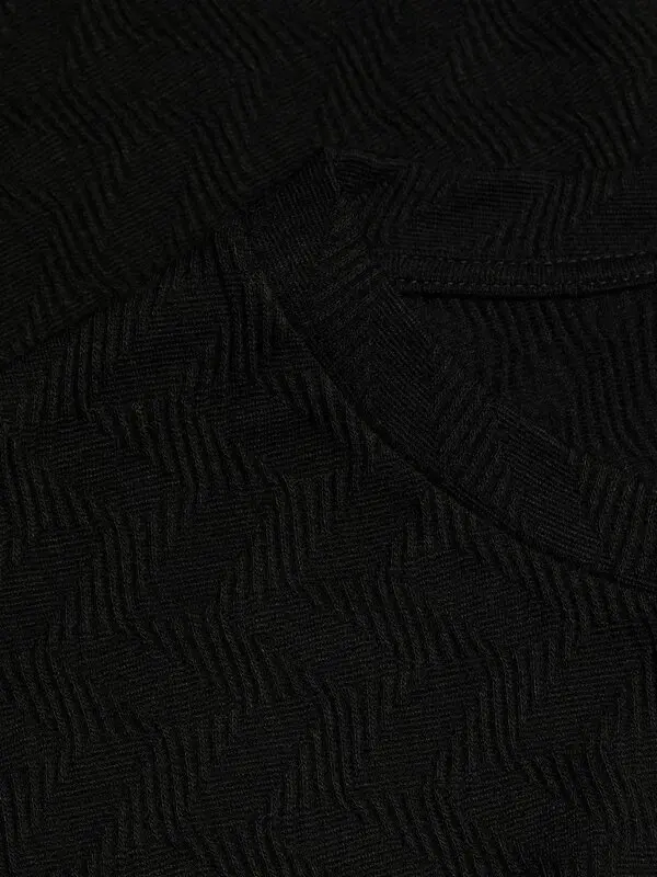 Giorgio Armani Textured Solid T-shirt