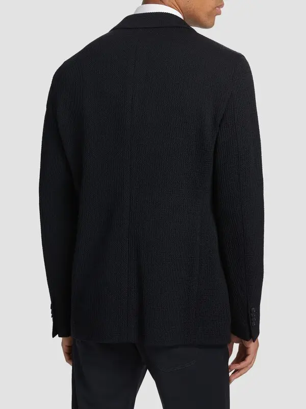 Giorgio Armani Jersey Knit Sport Jacket
