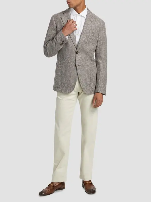Giorgio Armani Upton Textured Jaquard Jacket