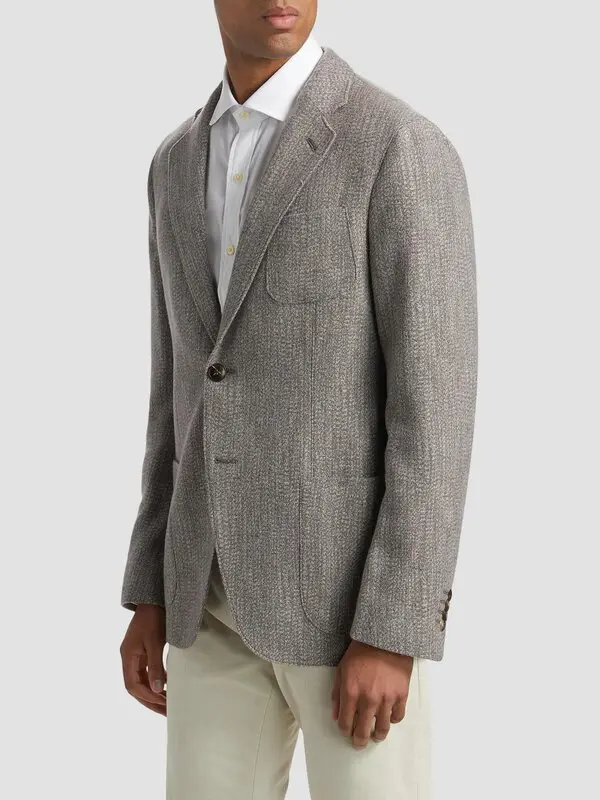 Giorgio Armani Upton Textured Jaquard Jacket